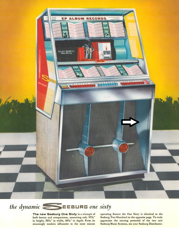 Side panels for Seeburg 161 and 201 - Jukebox Revival