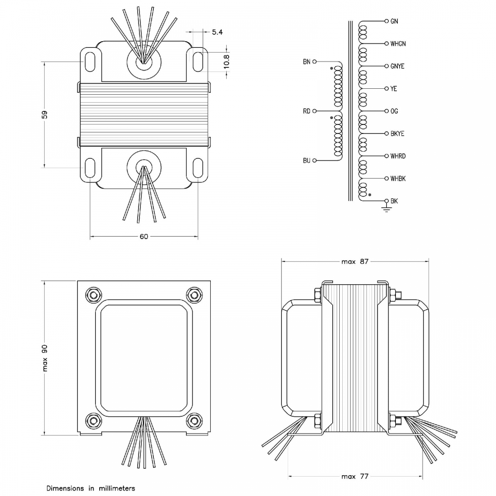Piemme Elektra Output transformer Wurlitzer mono amplifiers (#62430 ...