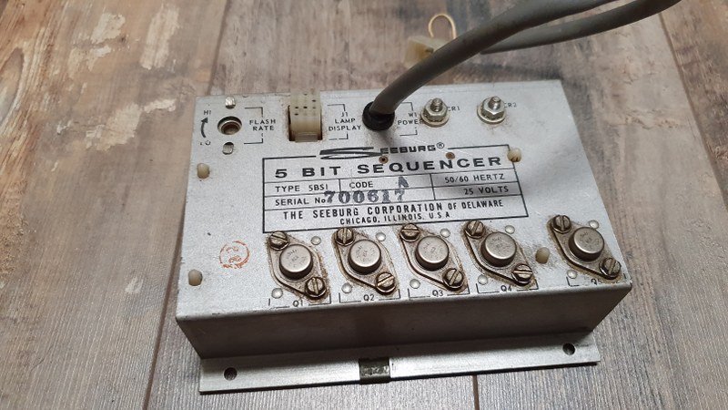 Seeburg 5 Bit Sequencer - 5BS1 Code A - Jukebox Revival