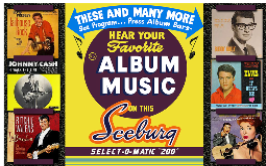Seeburg Favorite Album Music Display - Jukebox Revival