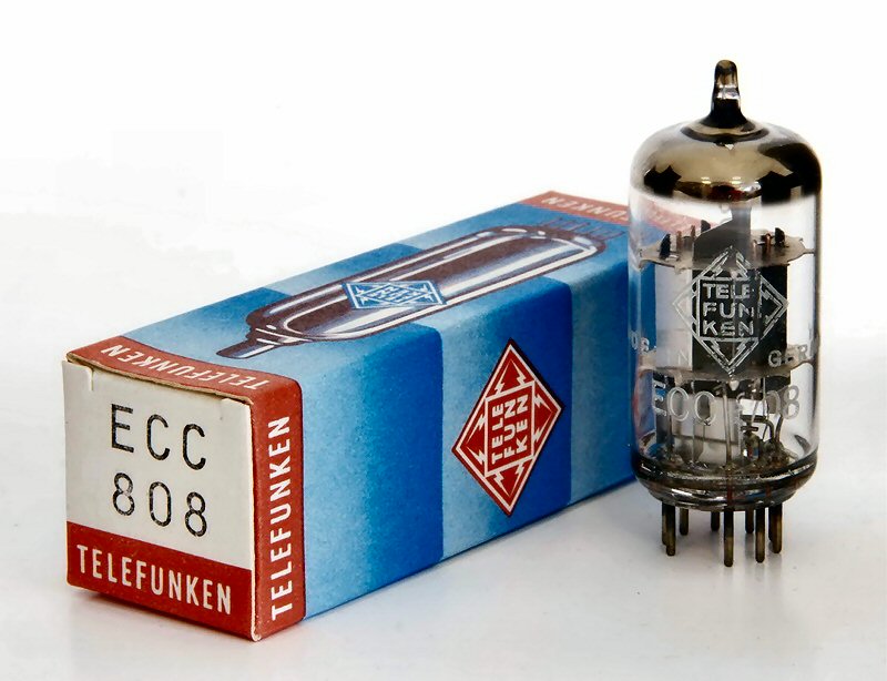 Tube / valve ECC808 = 6KX8 Telefunken - Jukebox Revival