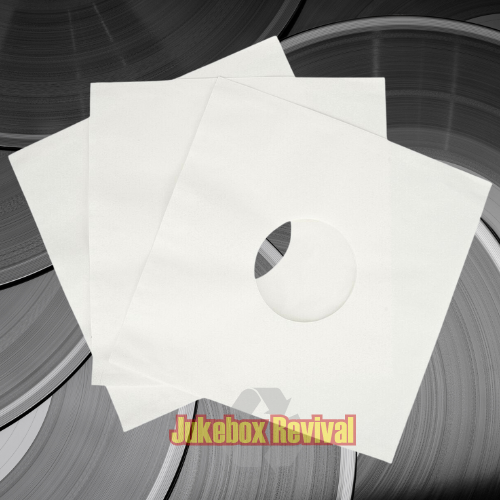 12'' Vinyl inner cover white - Jukebox Revival