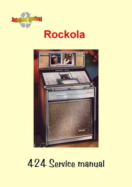 1964 Service manual model 424 Princess Royal - Jukebox Revival