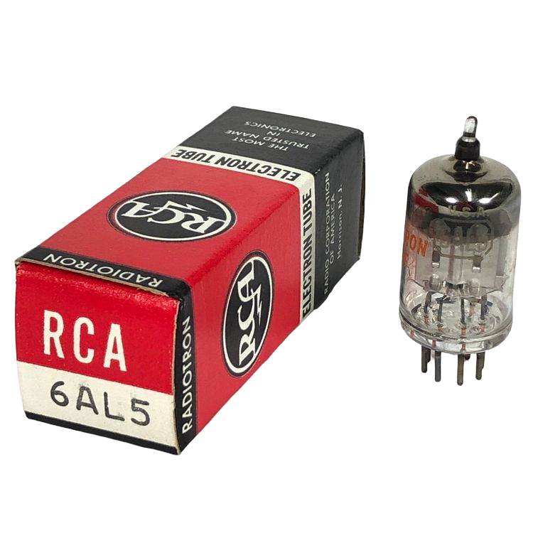 Tube / valve 6AL5 RCA - Jukebox Revival