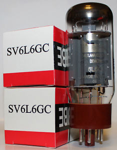 Tube/valve 6L6GC matched Svetlana - Jukebox Revival