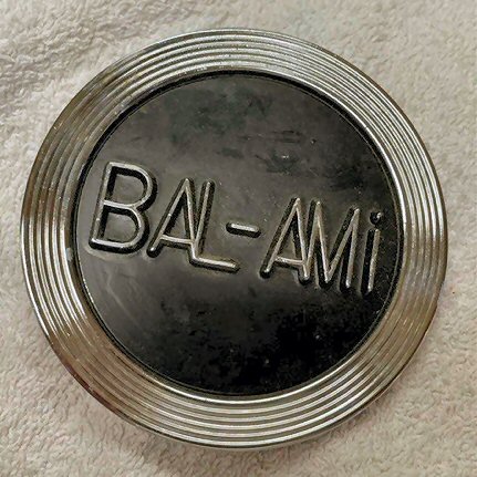 Bal-AMI H40 - super 40 front chrome logo - Jukebox Revival