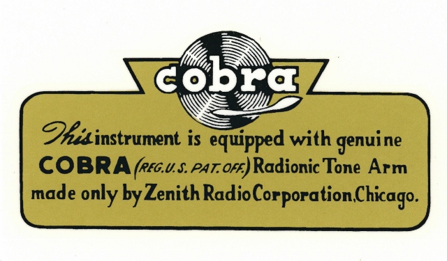 Cobra decal Wurlitzer - Jukebox Revival