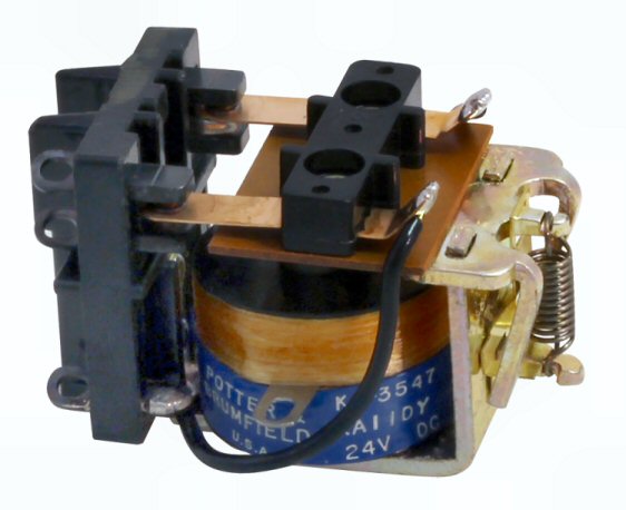 24 VDC Relay 2PDT - Jukebox Revival