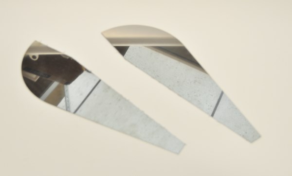 Chrome steel side panels Rockola 1446 - Jukebox Revival