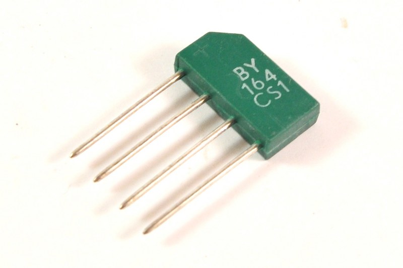 Bridge rectifier 250 Volt 1.5 A = BY164 - Jukebox Revival