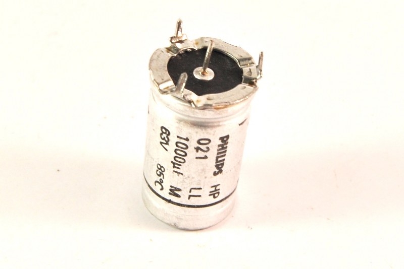 Condensator 1000 uF 63 V Philips - Jukebox Revival
