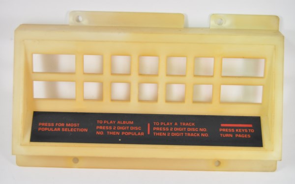AMI CD51 Keyboard Trim - 61052101 - Jukebox Revival