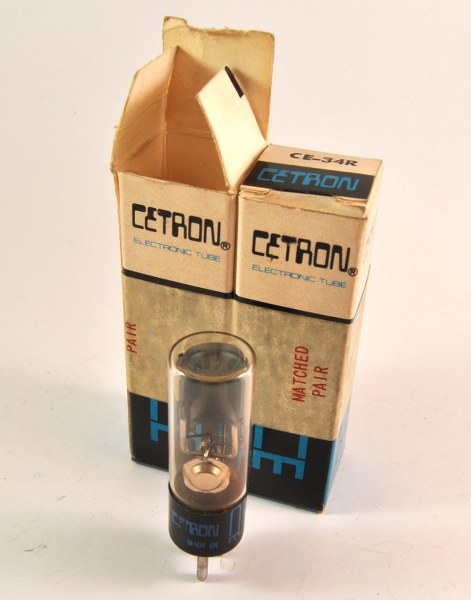 Tube / valve CE-34R Photocell, matched - Cetron - Jukebox Revival