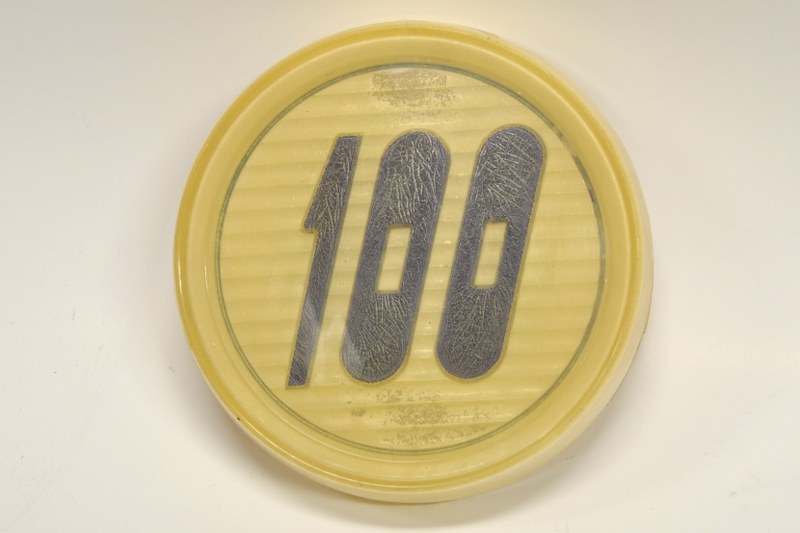 Seeburg HF100R Magazine End Cover Insert - part# 246202 - Jukebox Revival