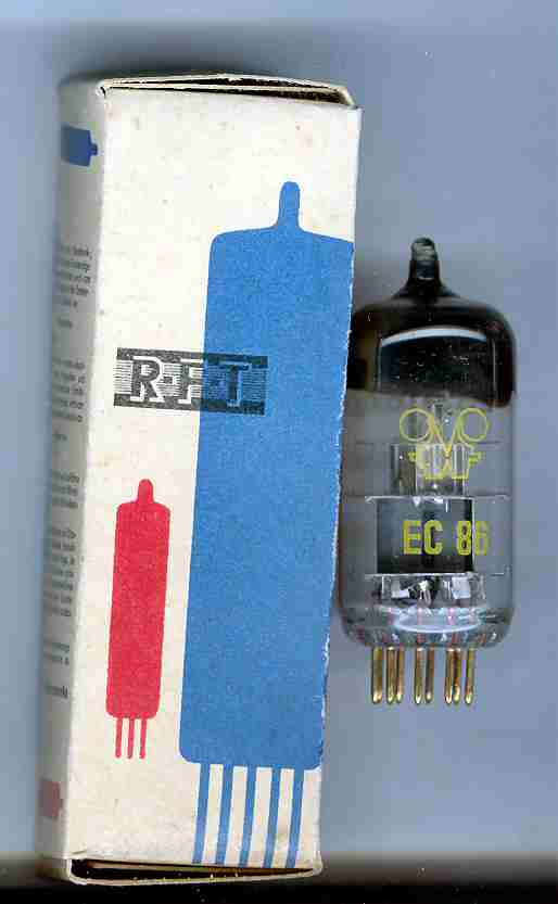 Tube/valve EC86 = 6CM4 RFT - Jukebox Revival