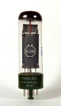 Tube/valve EL34B Tungsol matched - Jukebox Revival
