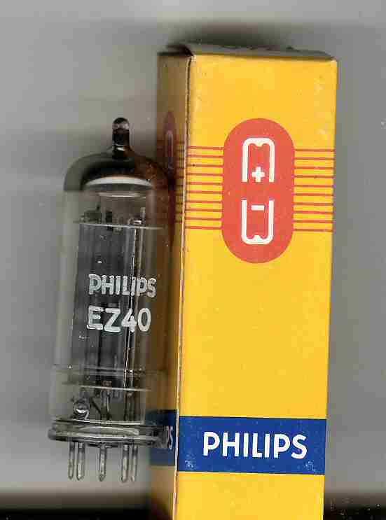 Tube/valve EZ40 = CV3891 Philips - Jukebox Revival