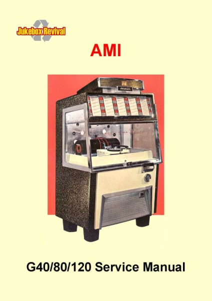 1955 Service manual G 40-80-120 - Jukebox Revival