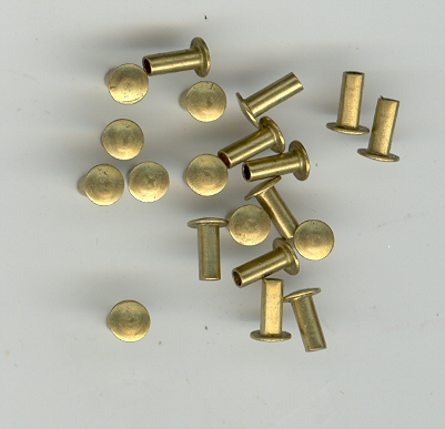 Gold colored rivets (20x) for V200 and VL200 - Jukebox Revival