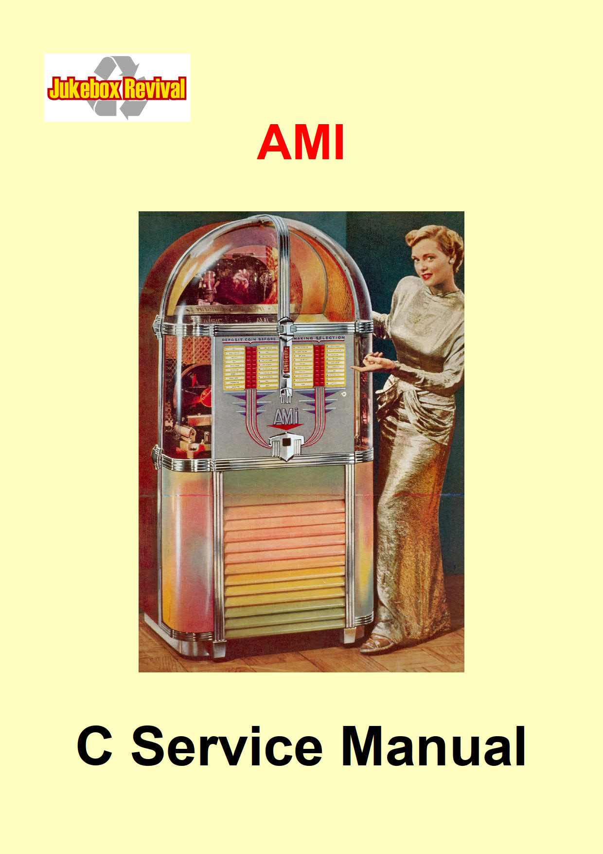 1950 Service manual C - Jukebox Revival
