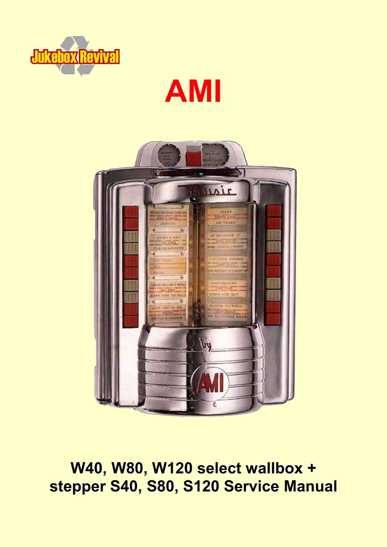 Service manual wall box W40, W80, W120 + stepper S40, S80, S120 ...