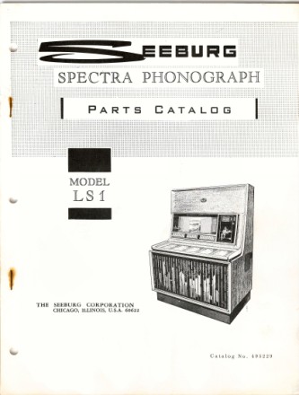 Seeburg LS1 parts catalog - Jukebox Revival