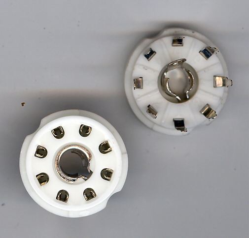 8 pin Socket PCB mount (B8G) - Jukebox Revival