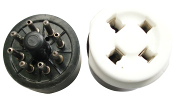 4 pin socket adapter 4UX to 8 pins - Jukebox Revival