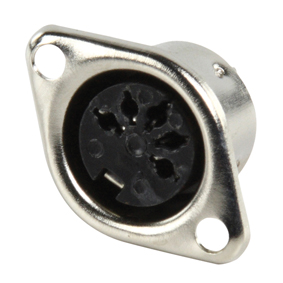 5 pins DIN chassis plug female - Jukebox Revival