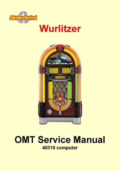 Service manual OMT with 40315 computer - Jukebox Revival