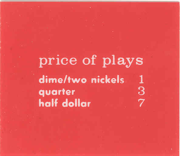 AMI price of plays plastic (C2) - Jukebox Revival