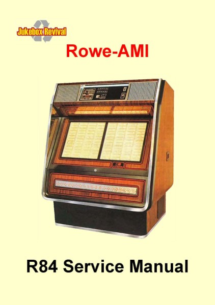 1980 Service manual R 84 Tempo, Tempo-disco & Prelude - Jukebox Revival