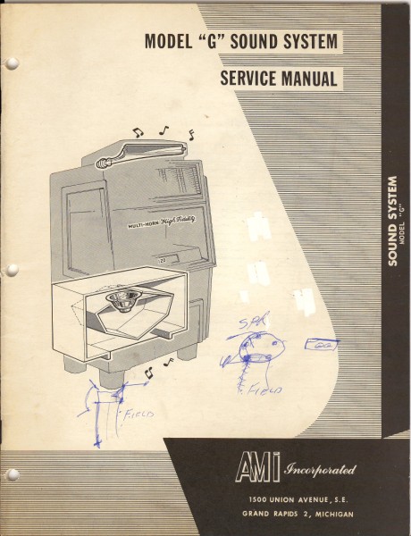 Ami G200 sound system service manual (2) - Jukebox Revival