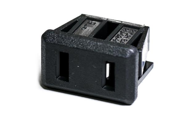 Chassis socket American 110 V rectangular - Jukebox Revival