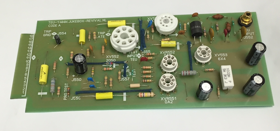 PCB TEU-1 Seeburg completely assembled - Jukebox Revival