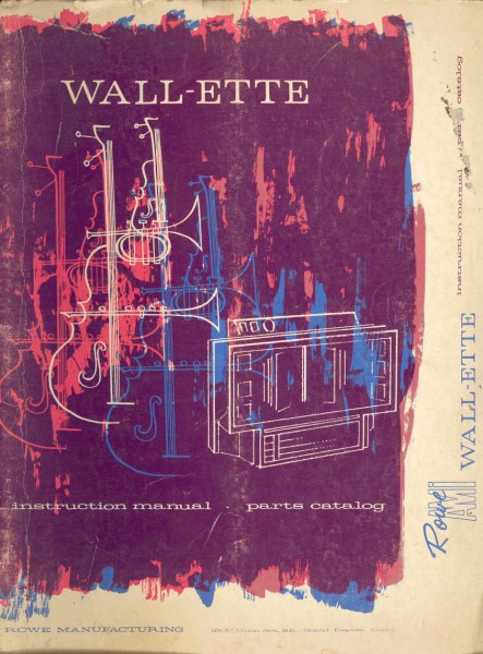 Ami wallette instruction manual and parts catalog - Jukebox Revival