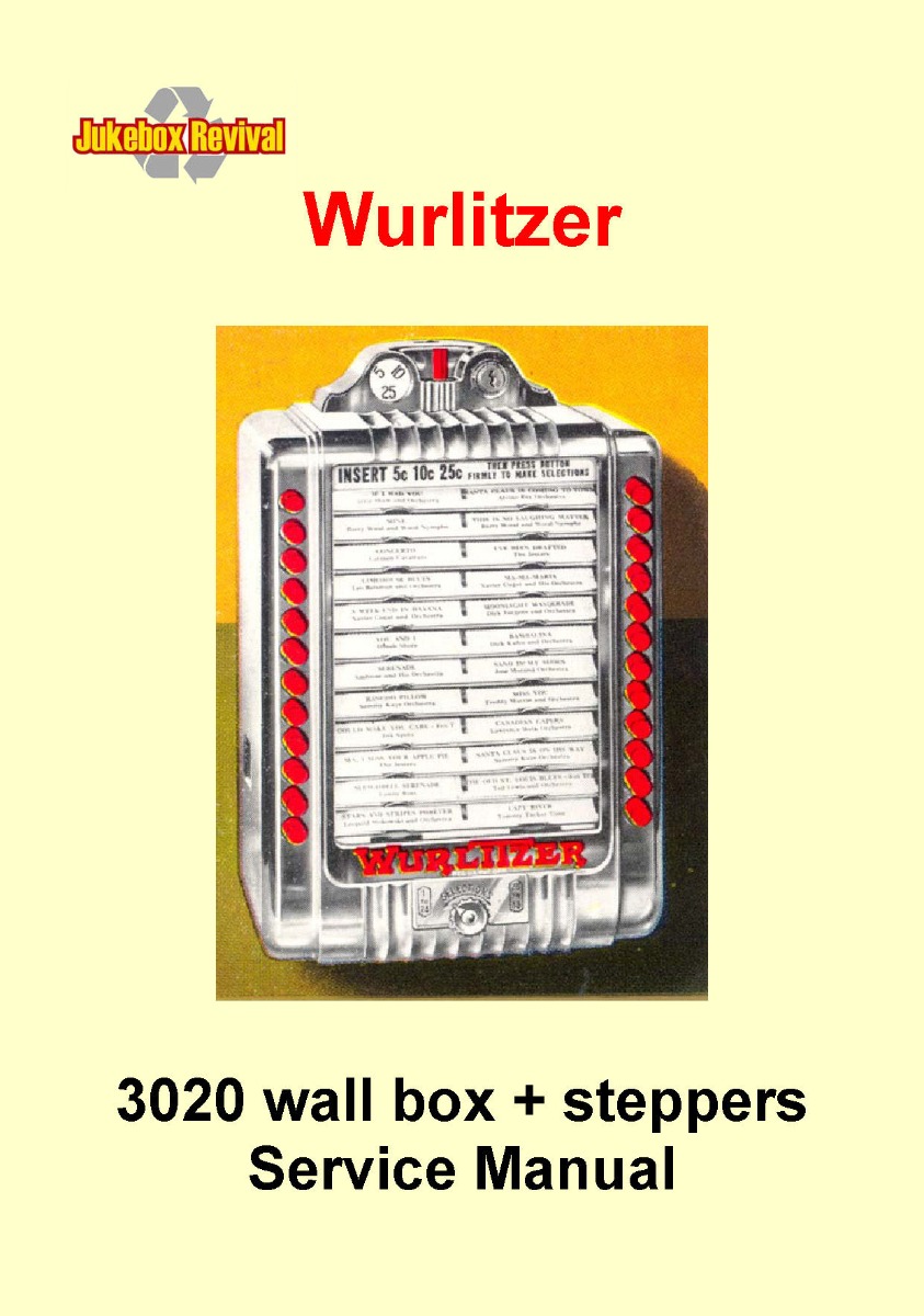3020 wall box + steppers service manual - Jukebox Revival